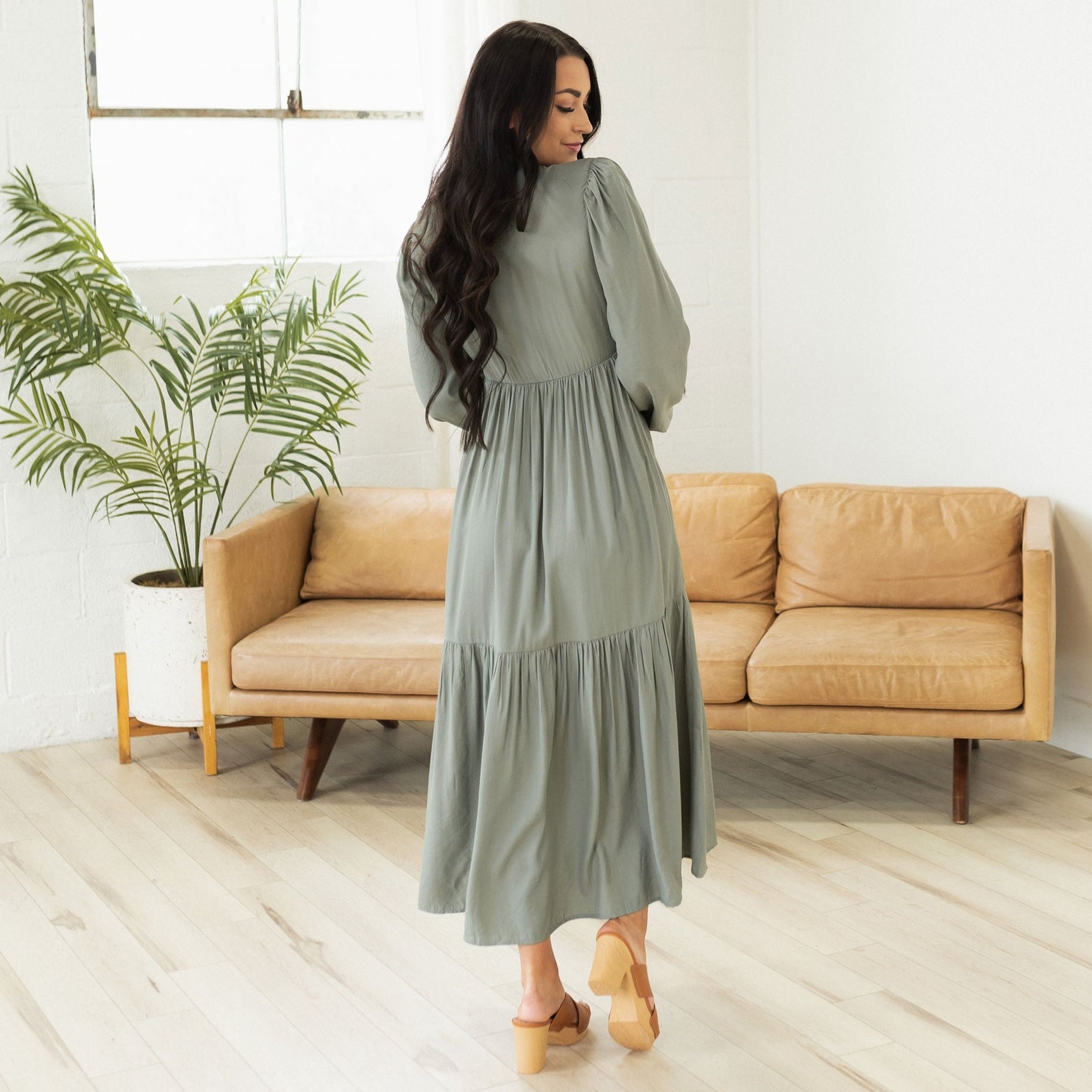 Ellis Dress - Sea Breeze – Indie & Co.