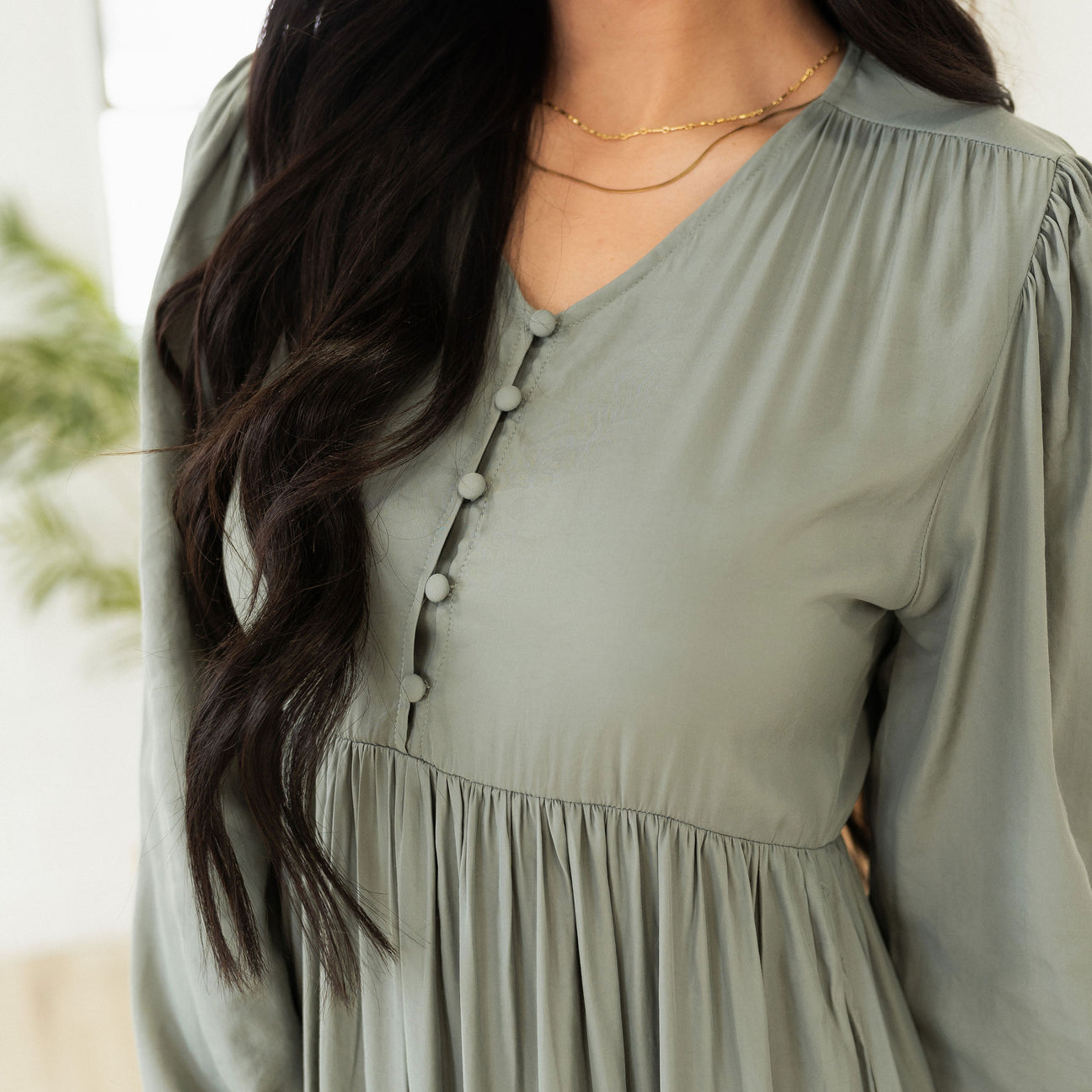 Ellis Dress - Sea Breeze – Indie & Co.